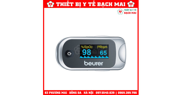 Máy Đo Nồng Độ Oxy & Nhịp Tim Beurer PO40 | Thiết Bị Y Tế Bạch Mai